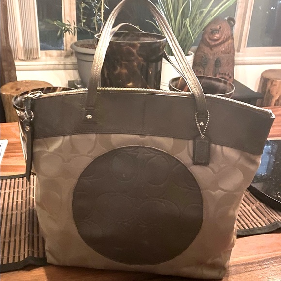 Coach | Bags | Coach Laura Signature Shoulder Bag Tote Bag | Poshmark